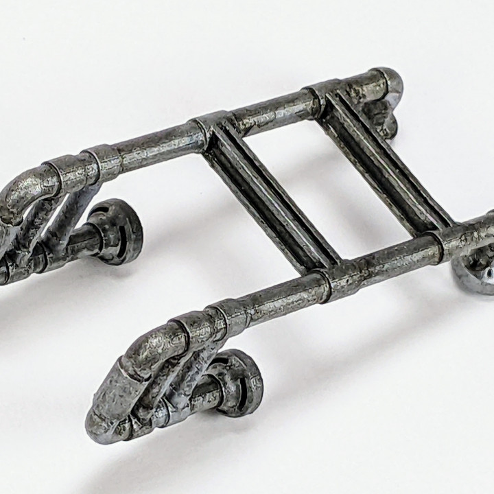 3D Printable Metal Ladders by Custom Miniature Maker