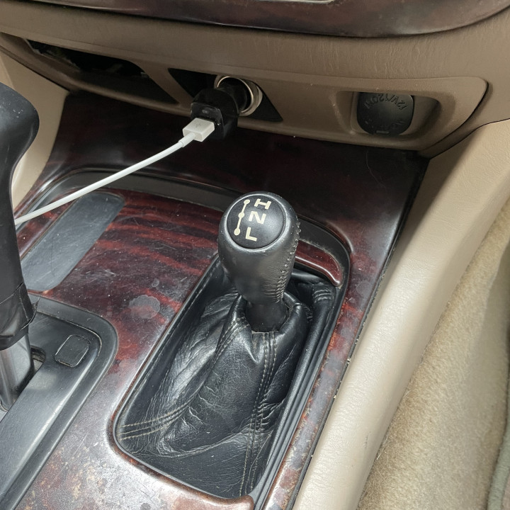 3D Printable Land cruiser shifter cap by evan