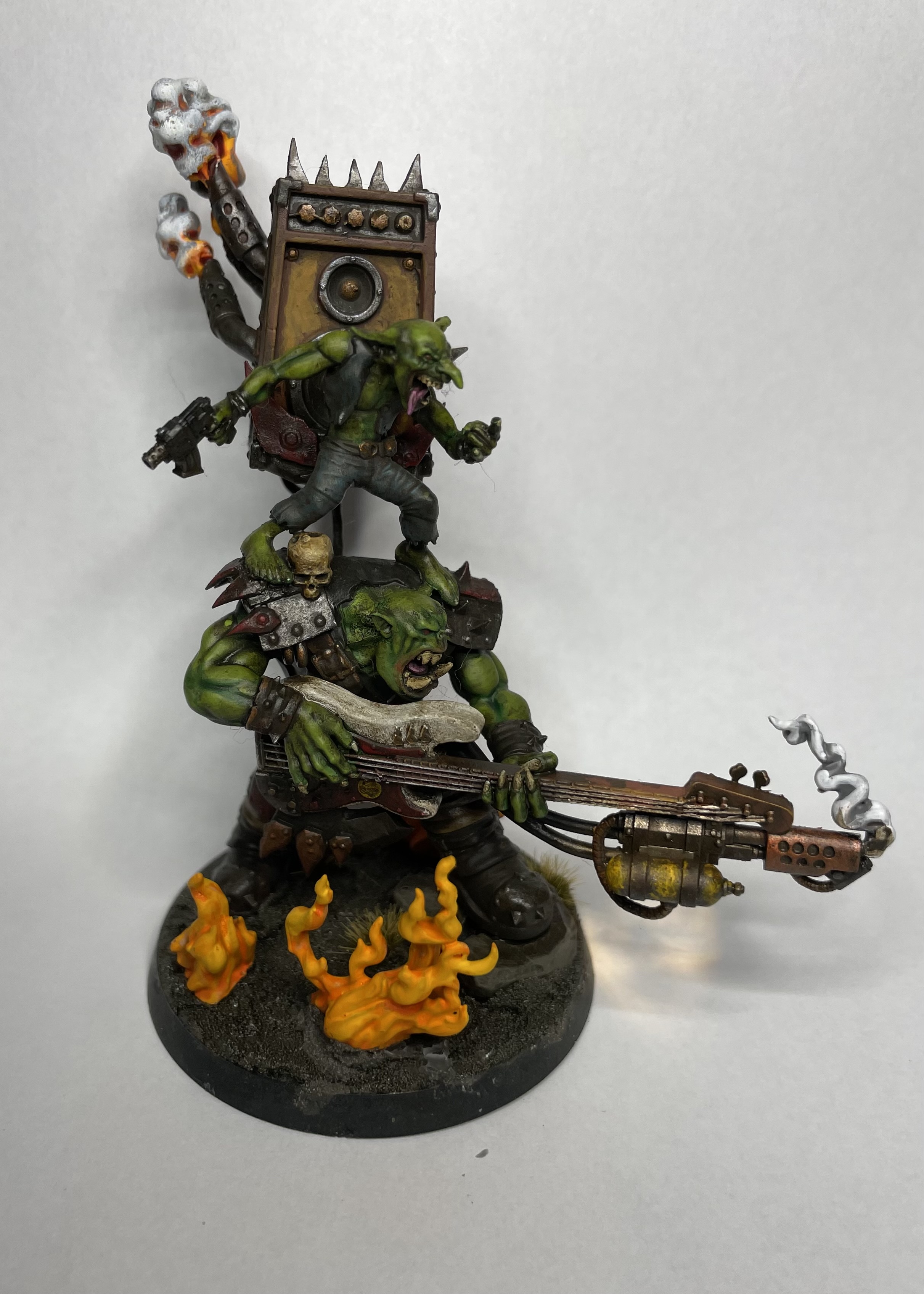 3D Printable Ork Warboss Jarriz "The Beast" by MeshBrain Lab