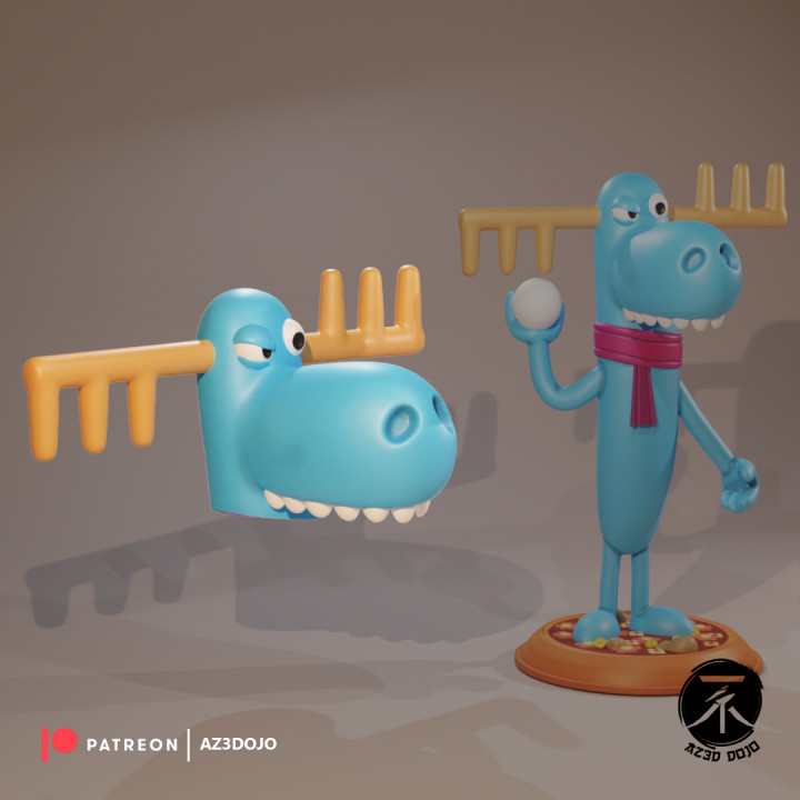 3D Printable Lumpy Head by AZ3DDojo Official