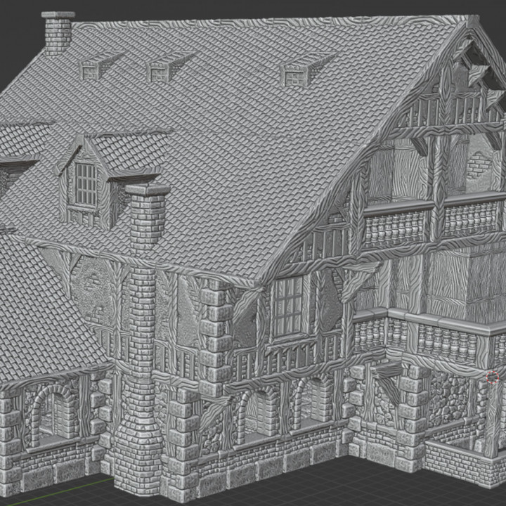 3D Printable [Commercial License] The Drunken Imp Inn STL by Dani Amengual