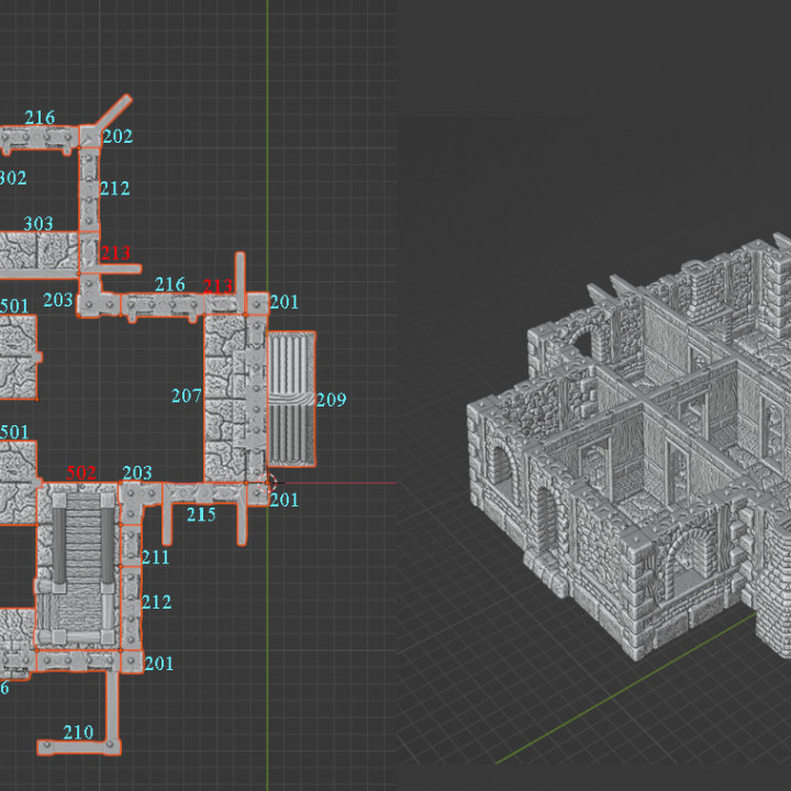 3D Printable [Commercial License] The Drunken Imp Inn STL by Dani Amengual