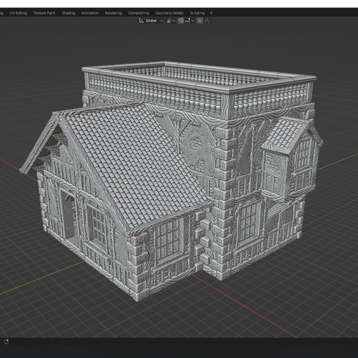 3D Printable [Commercial License] The Drunken Imp Inn STL by Dani Amengual