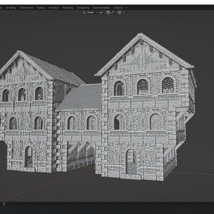 3D Printable [Commercial License] The Drunken Imp Inn STL by Dani Amengual