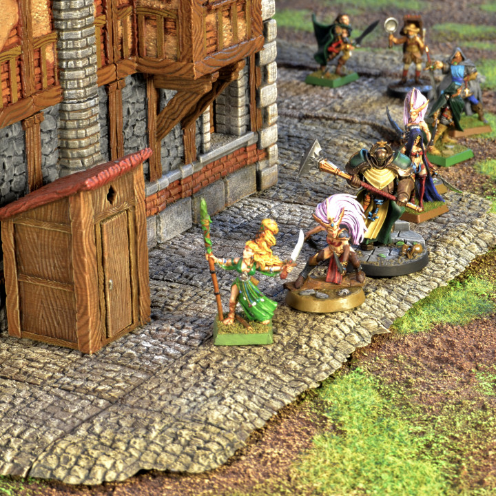 3D Printable [Commercial License] The Drunken Imp Inn STL by Dani Amengual