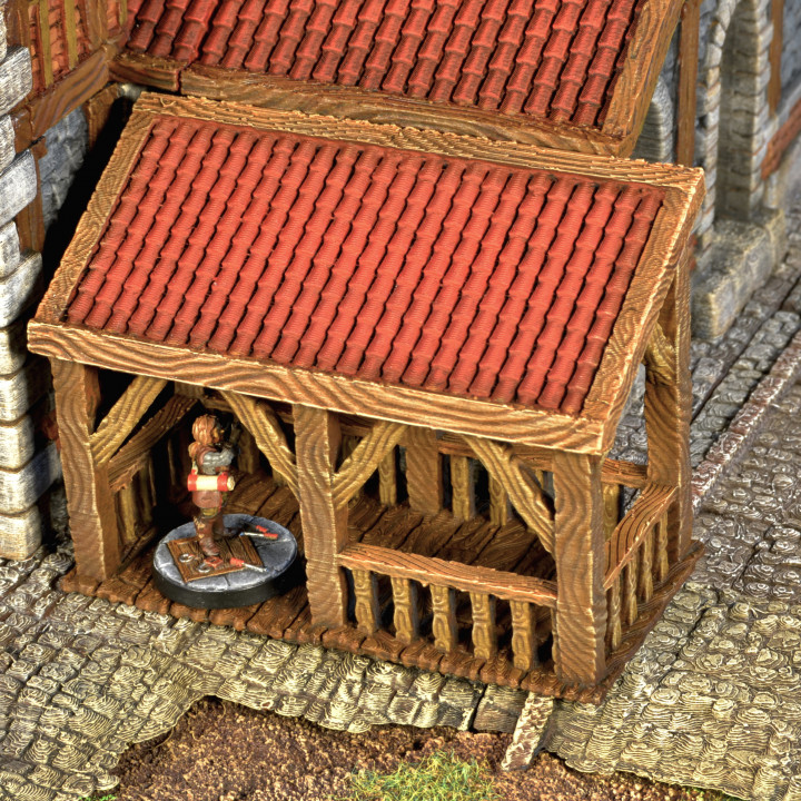 3D Printable [Commercial License] The Drunken Imp Inn STL by Dani Amengual