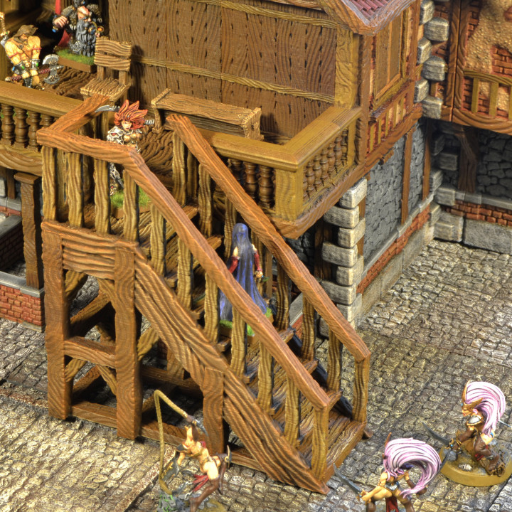 3D Printable [Commercial License] The Drunken Imp Inn STL by Dani Amengual