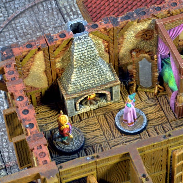 3D Printable [Commercial License] The Drunken Imp Inn STL by Dani Amengual