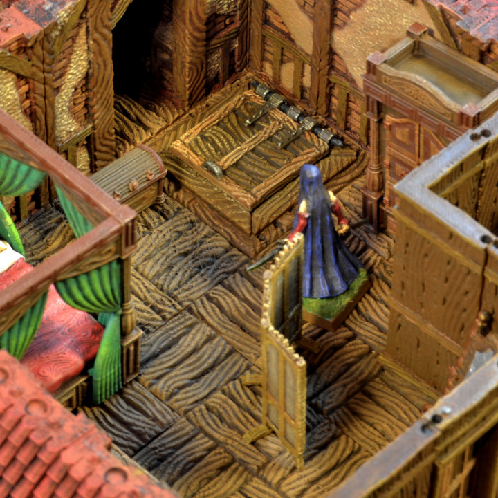 3D Printable [Commercial License] The Drunken Imp Inn STL by Dani Amengual