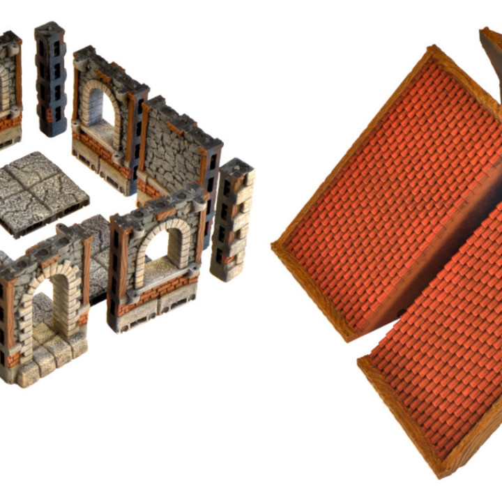 3D Printable [Commercial License] The Drunken Imp Inn STL by Dani Amengual