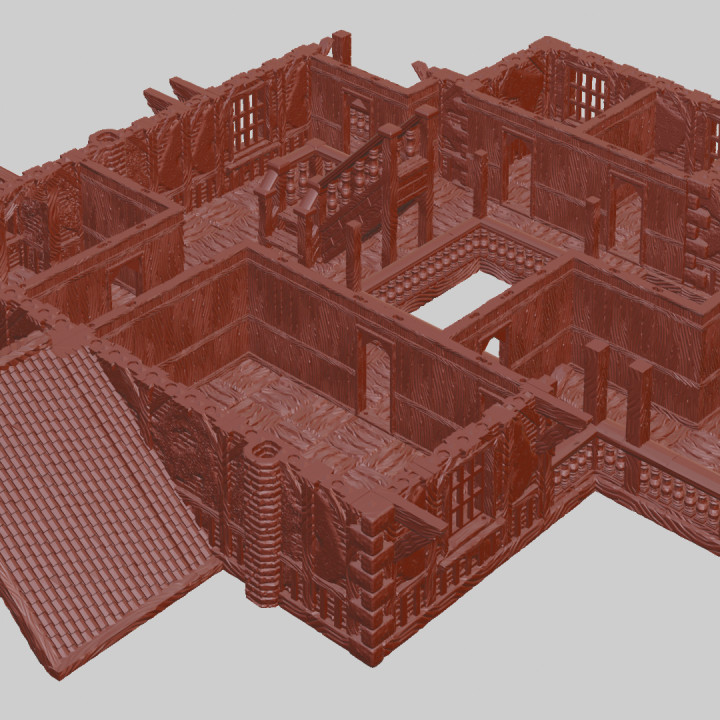3D Printable [Commercial License] The Drunken Imp Inn STL by Dani Amengual