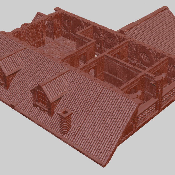 3D Printable [Commercial License] The Drunken Imp Inn STL by Dani Amengual