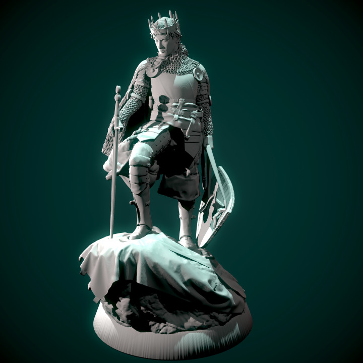 3D Printable The Northern King (Pre-Supported) by Chaotic Neutral Workshop