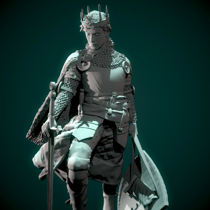 3D Printable The Northern King (Pre-Supported) by Chaotic Neutral Workshop