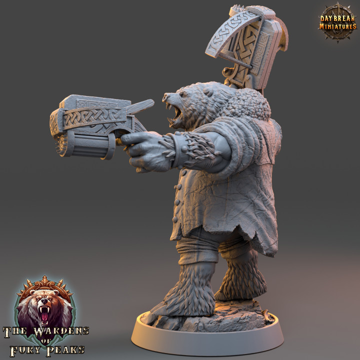 3D Printable Zinter Doubleshot - The Wardens of Fury Peaks by Daybreak ...