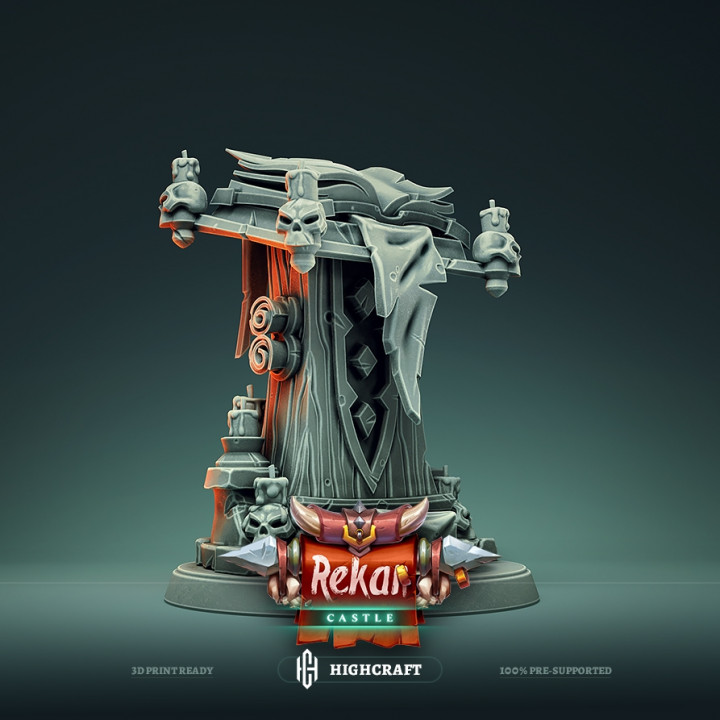 3D Printable Rekan Altar by HighCraft