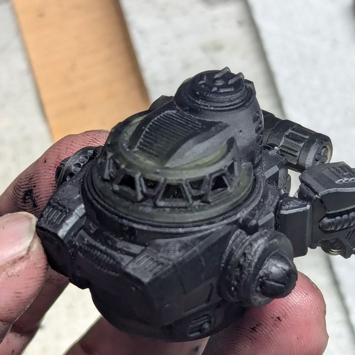 3D Printable 15mm Burrows Ripper Special Combat/Utility Mech by John ...