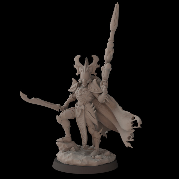 3D Printable Fireborn Lord by Fantasy Cult Miniatures