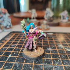 3D Printable Reina The Outcast Sorceress [PRE-SUPPORTED] Female Human ...