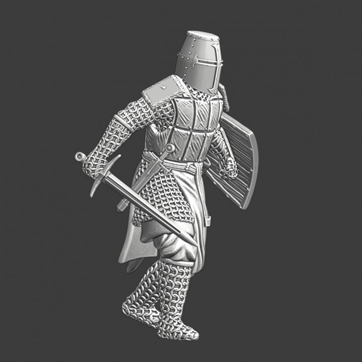 3D Printable Medieval Swedish Knight - Battle at Neva River 1222 by ...
