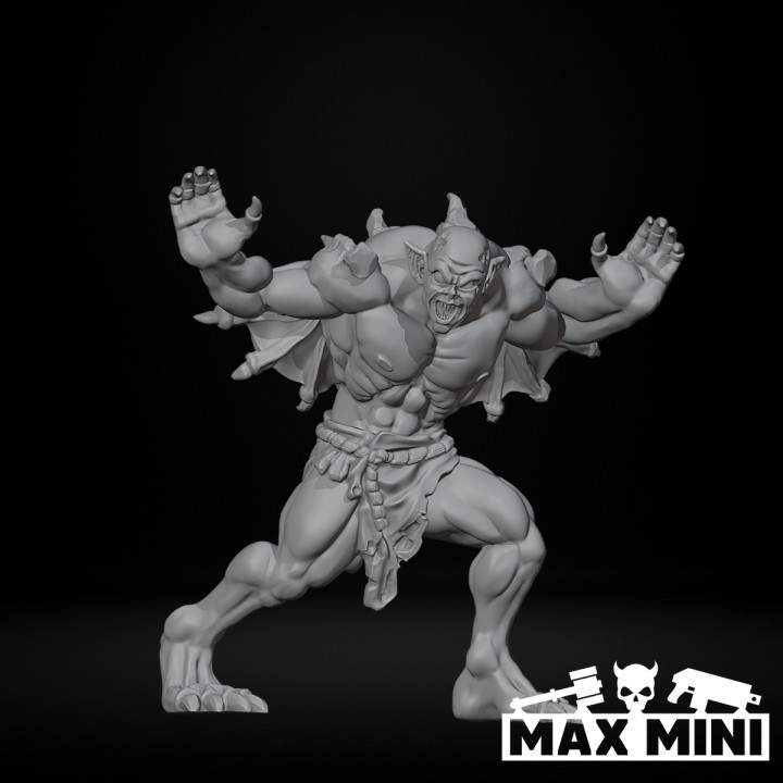3D Printable Ghoul Lord by Max Mini