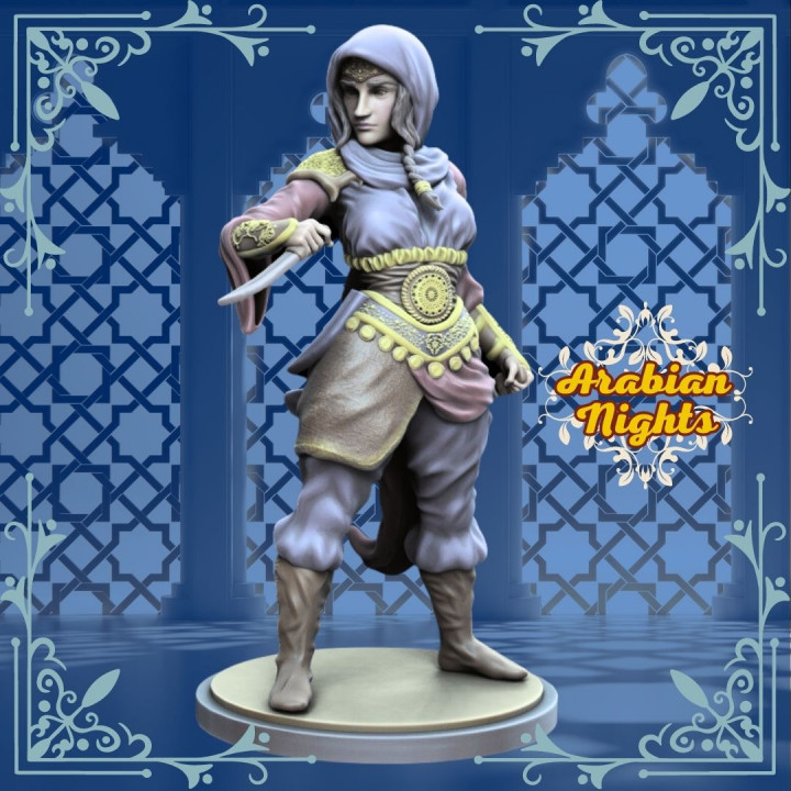 3D Printable Rogue - Playable Character by MiniaturesCraze