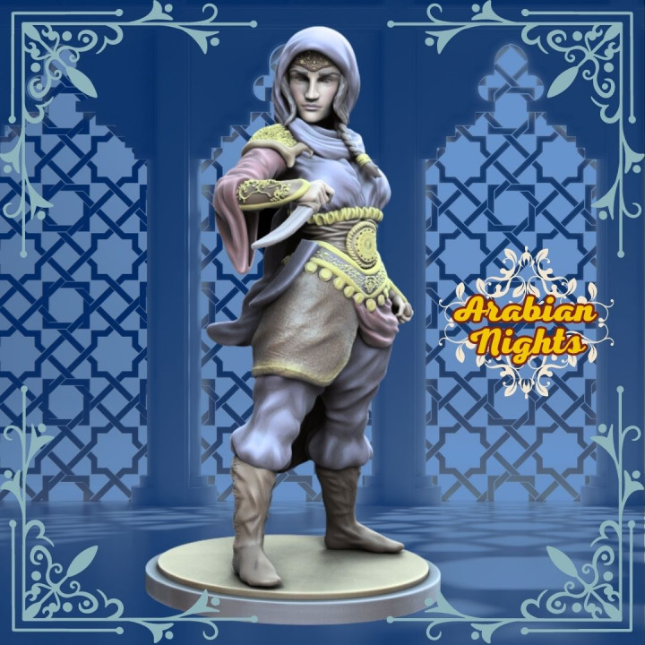 3D Printable Rogue - Playable Character by MiniaturesCraze