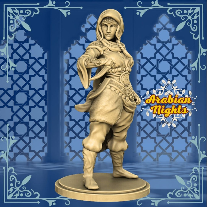 3D Printable Rogue - Playable Character by MiniaturesCraze