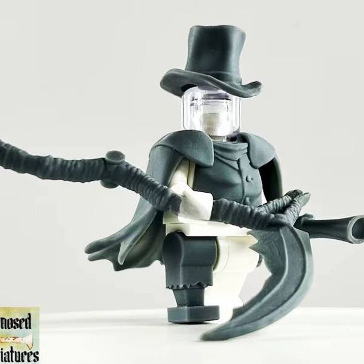 3D Printable GEHRMAN FROM BLOODBORNE LEGO CUSTOM SET by Gabriel Garcia