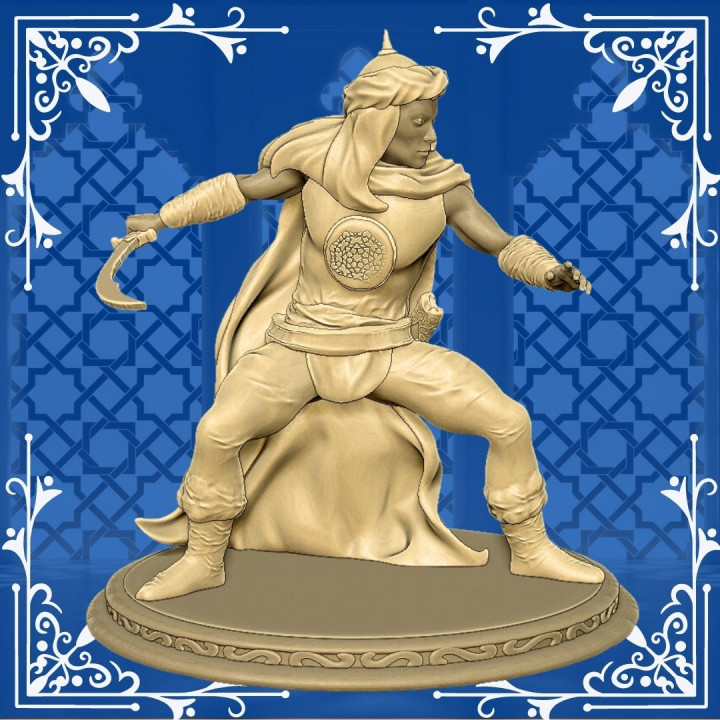 3D Printable Sultan Guards - Arabian Nights by MiniaturesCraze