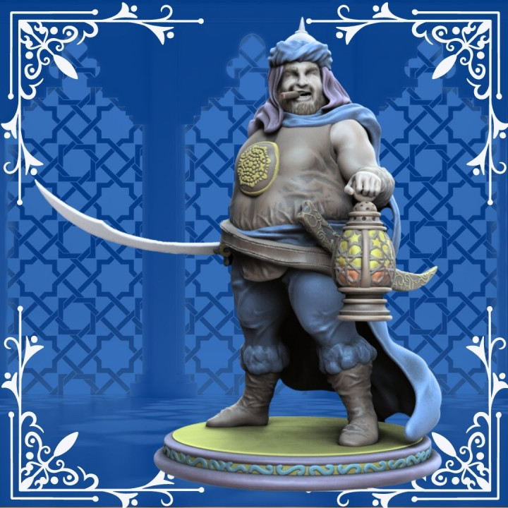 3D Printable Sultan Guards - Arabian Nights by MiniaturesCraze