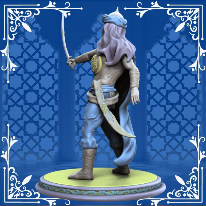 3D Printable Sultan Guard by MiniaturesCraze