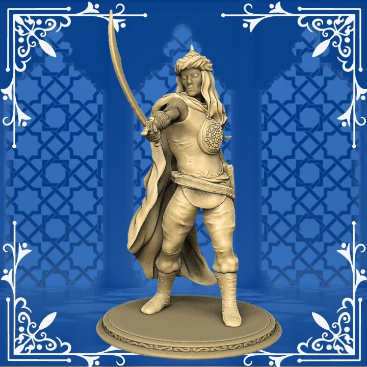 3D Printable Sultan Guard by MiniaturesCraze