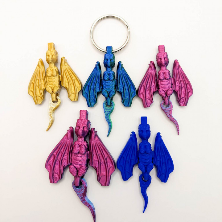 Same Day Print Keychain YIN YANG CAT KEYCHAIN 3D Model 3D Printable ...