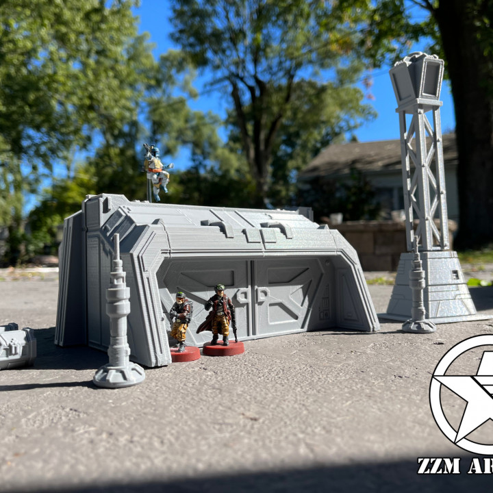 3D Printable TROPICAL BASE by ZZM ARMORY