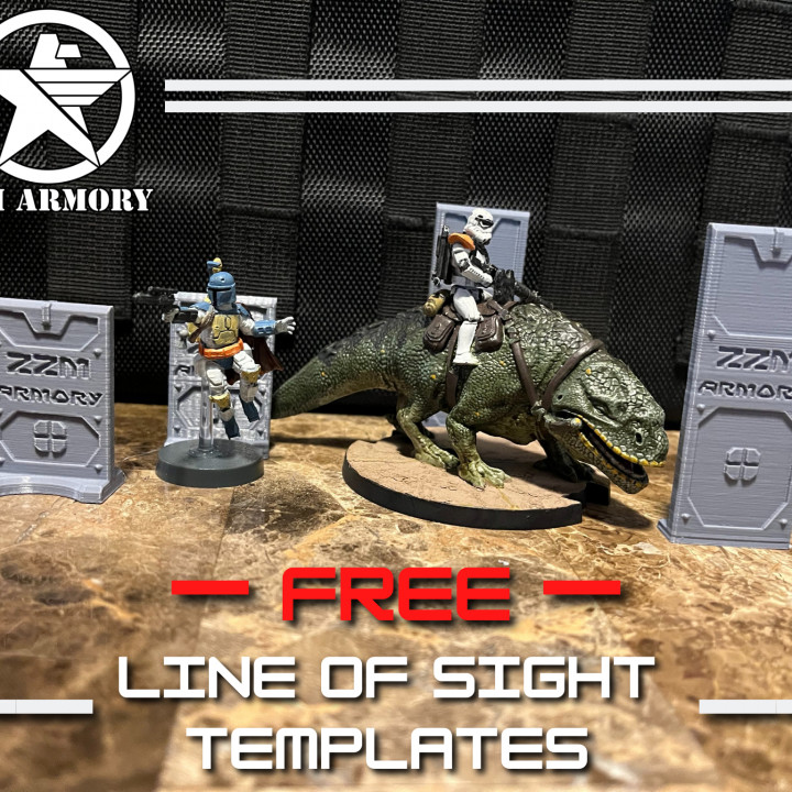 3D Printable FREE LINE OF SIGHT TOOLS by ZZM ARMORY