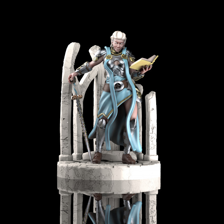 3D Printable Arda the Paladin by Miniature Evolution