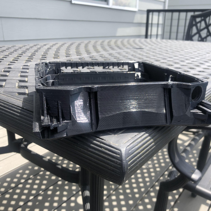 3D Printable Onewheel Pint/X Z Battery Box (21700 15s2p) by ZeeWorden