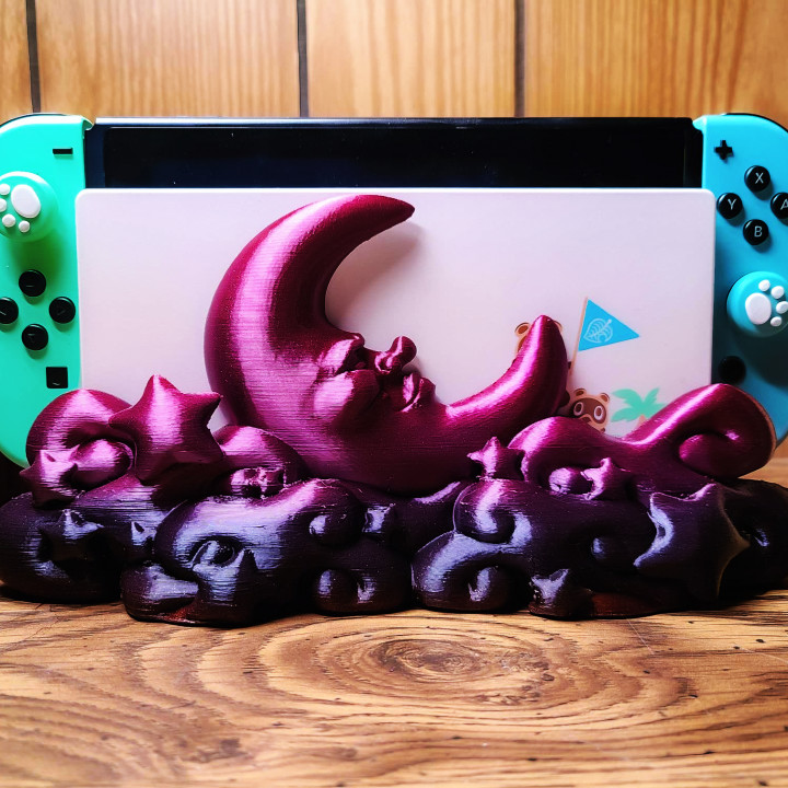 3D Printable Celetrial Switch Hub Stand by Brent Carlow