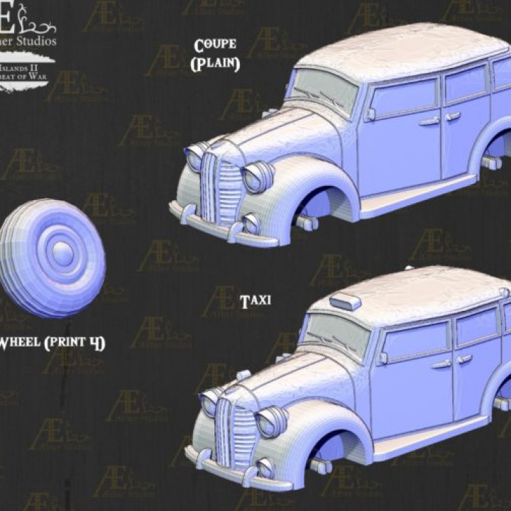 3D Printable KS3VEH04 - Ziltek -T-Sedan by Aether Studios