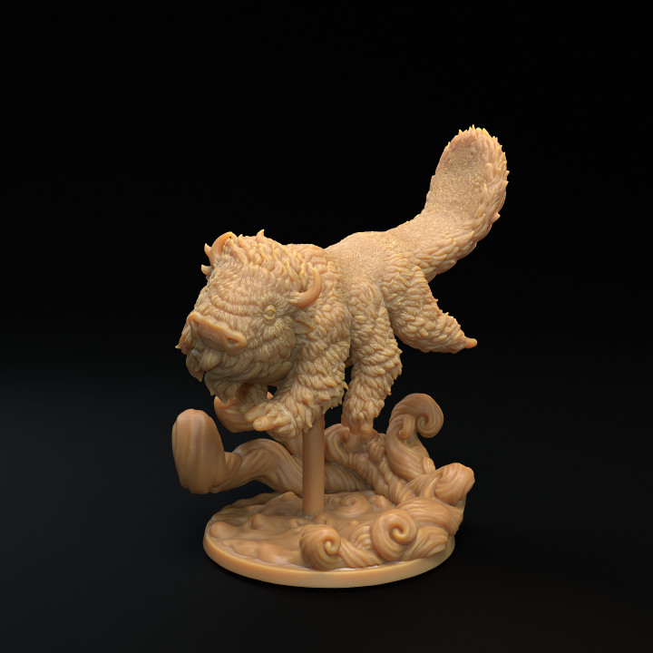 3D Printable Wind Spirits | PRESUPPORTED | Masters of The Elements by ...