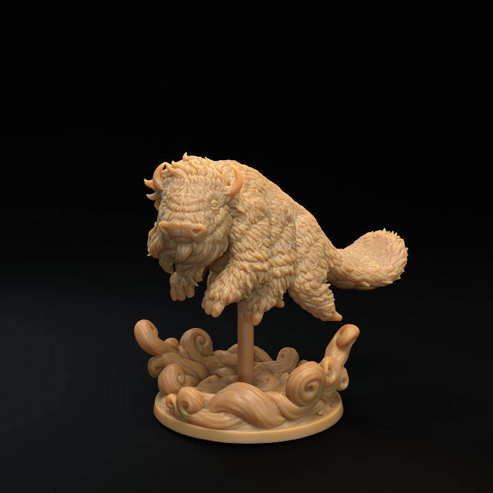 3D Printable Wind Spirits | PRESUPPORTED | Masters of The Elements by ...