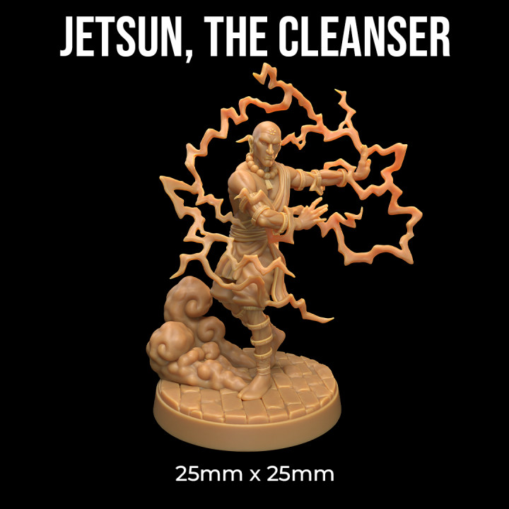 3D Printable Jetsun, The Cleanser | PRESUPPORTED | Masters of The ...