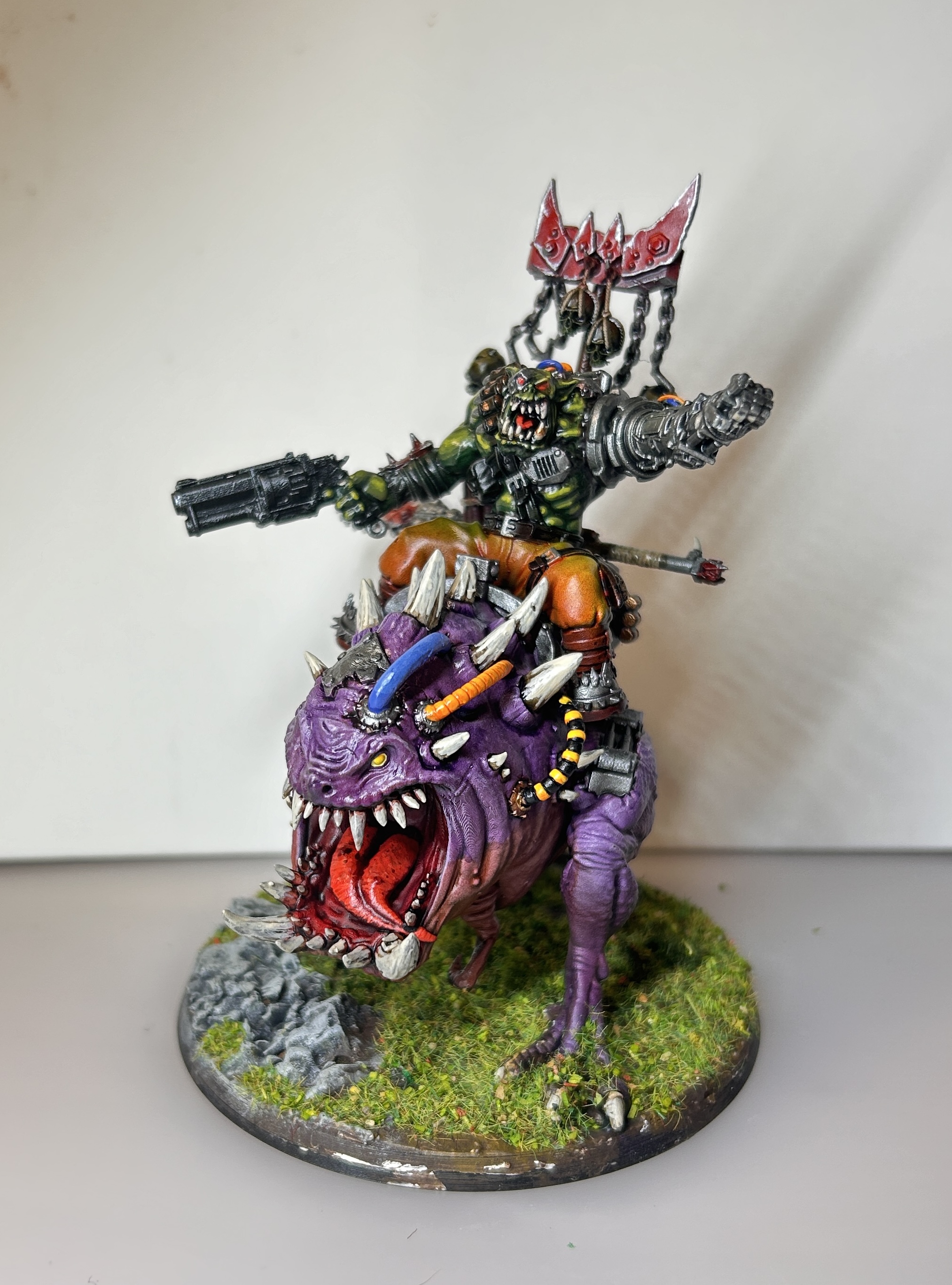 3D Printable Orc Beast Rider / Warship Soldier / Space Warrior / Alien ...