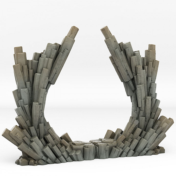 3D Printable BASALT PORTAL WITH ITS WATER EFFECT by Fantastic Portals ...