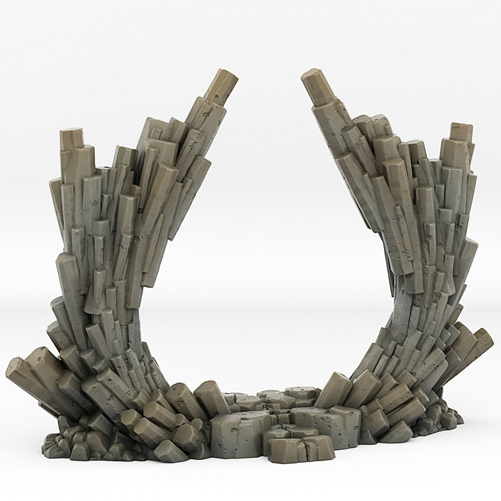 3D Printable BASALT PORTAL WITH ITS WATER EFFECT by Fantastic Portals ...