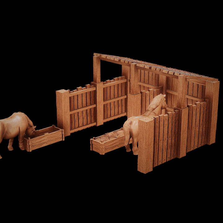 3D Printable Farm Animals #3 by Key Capas