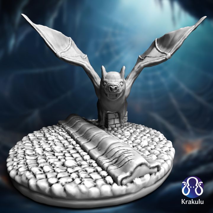3D Printable Bat by Krakulu