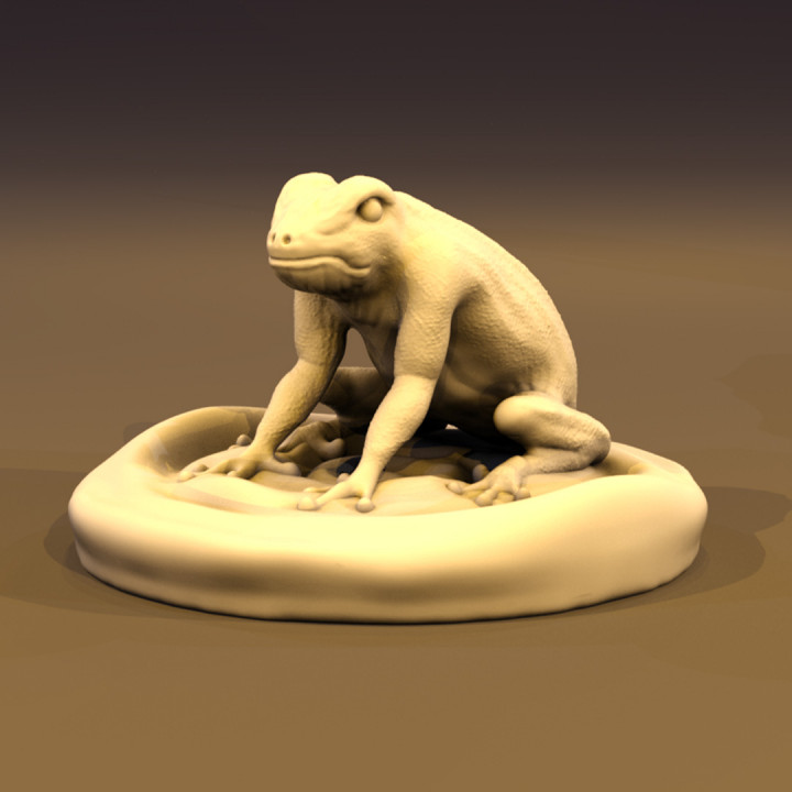 3D Printable Frog by Krakulu