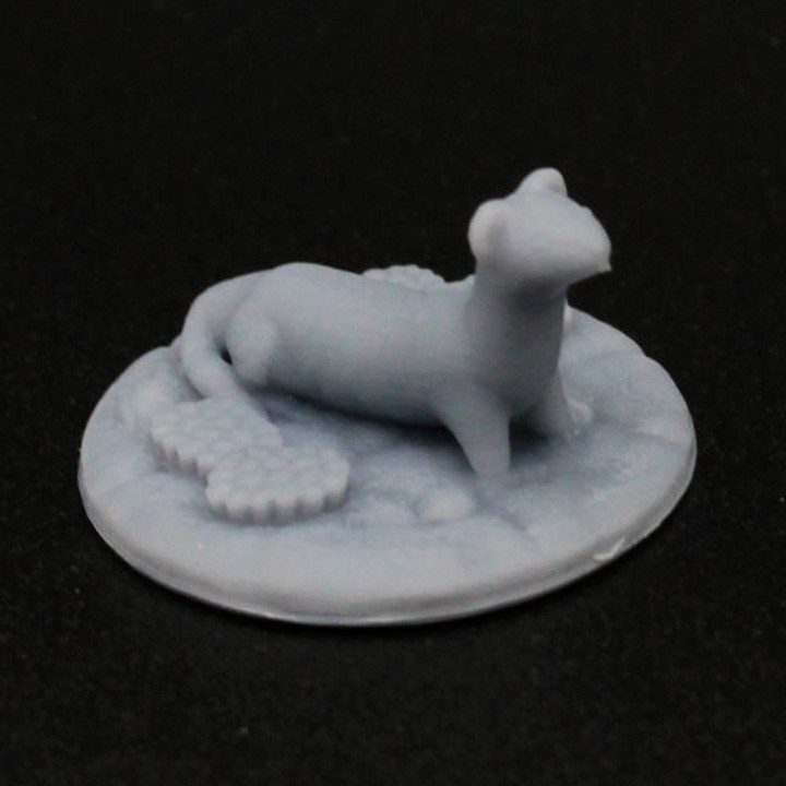 3D Printable Weasel by Krakulu